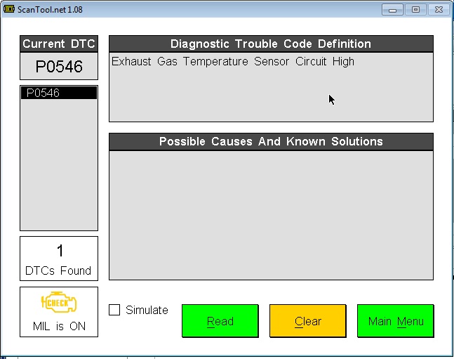 Fehler P0546 (Abgastemperatursensor?) Vorglühlampe blinkt - Sharan ...