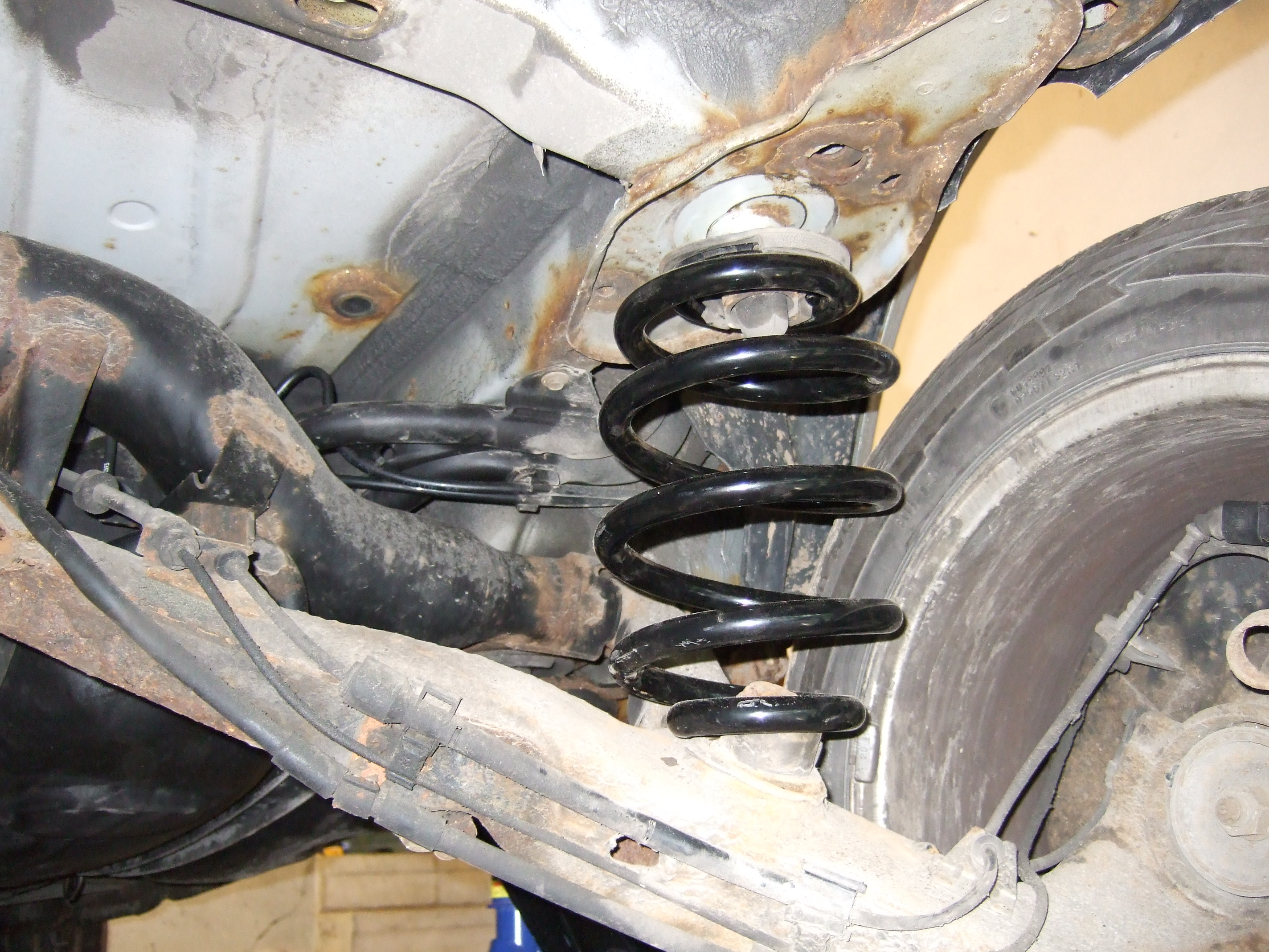 Federwechsel hinten - Fahrwerk - Sharan Galaxy Alhambra Forum